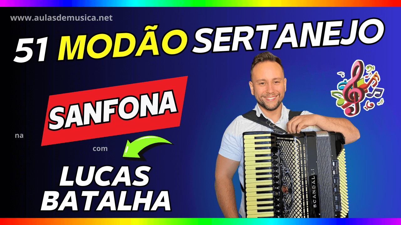 Apostila 51 MODÃO na Sanfona Lucas Batalha Funciona em 2026